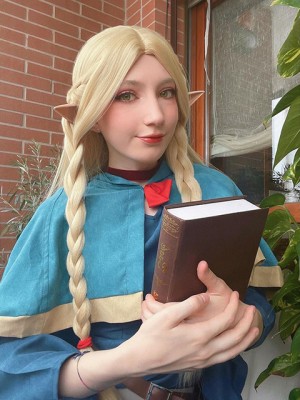Delicious In Dungeon Marcille Donato Outfit Halloween Cosplay Costume ...