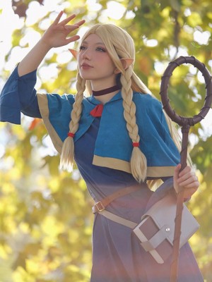 Delicious In Dungeon Marcille Donato Outfit Halloween Cosplay Costume ...