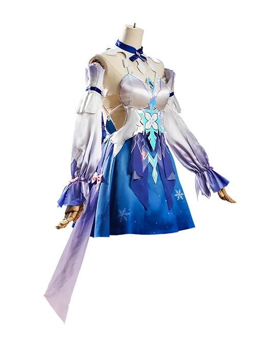 Game Honkai Star Rail March 7th Skin Halloween Cosplay Costume Full Set ...