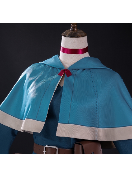 Anime Delicious in Dungeon Marcille Halloween Cosplay Costume Full Set ...