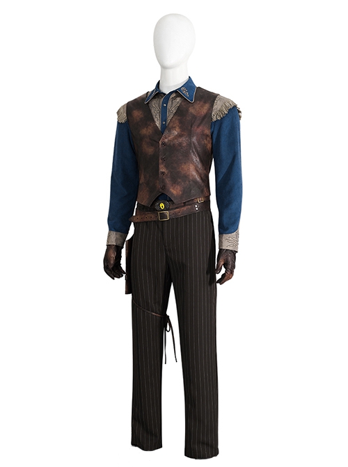 TV Drama Fallout The Ghoul Cooper Howard Halloween Cosplay Costume Set ...