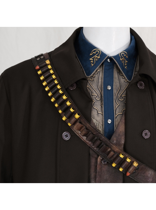 TV Drama Fallout The Ghoul Cooper Howard Halloween Cosplay Costume Set ...