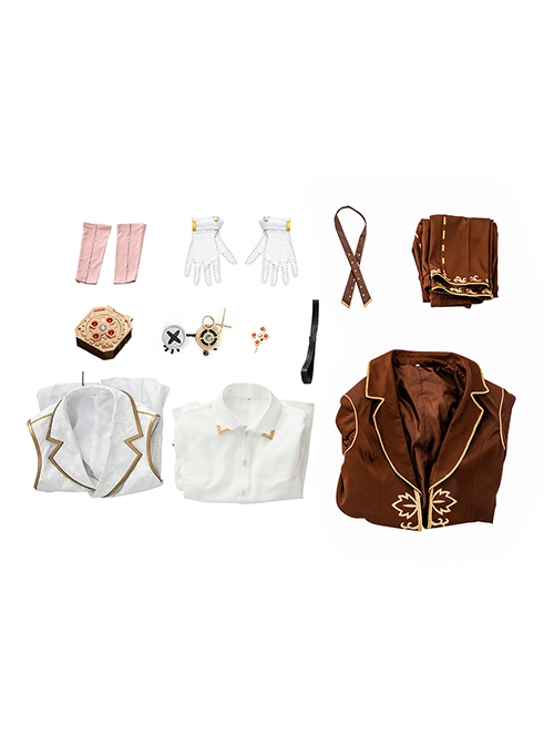 Game Identity V Prisoner Luca Balsa Graduation Day Halloween Cosplay ...