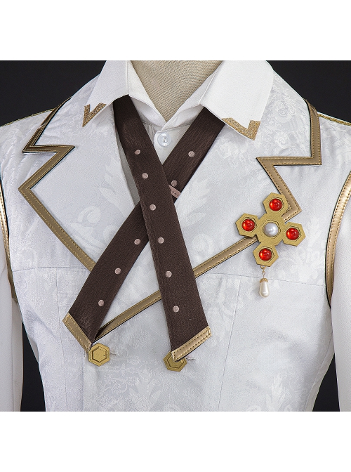 Game Identity V Prisoner Luca Balsa Graduation Day Halloween Cosplay ...