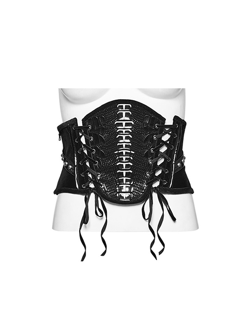 Personalized Skeleton Shape Black Velvet Patent Leather Fabric Studs On ...