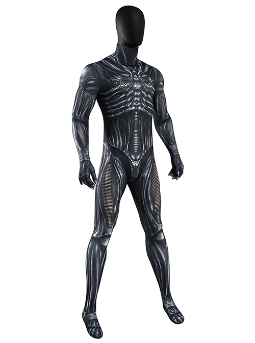 Alien Romulus Alien Bodysuit Halloween Cosplay Costume Set