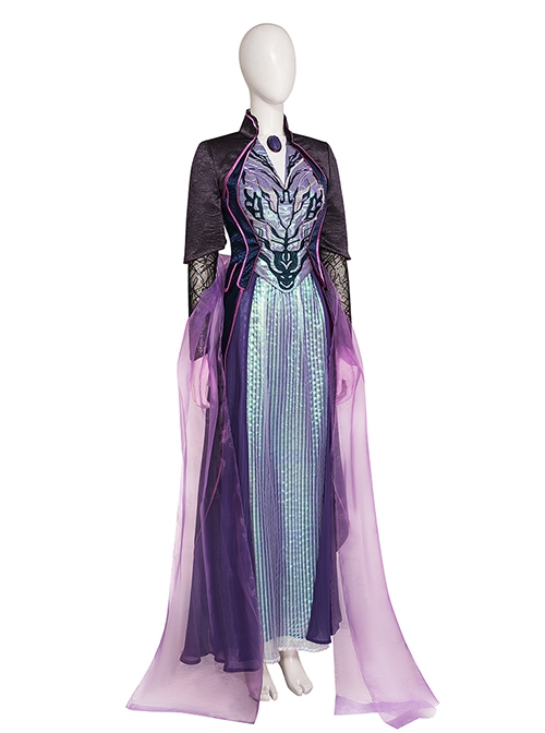 Agatha All Along Ghost Agatha Halloween Cosplay Costume Full Set