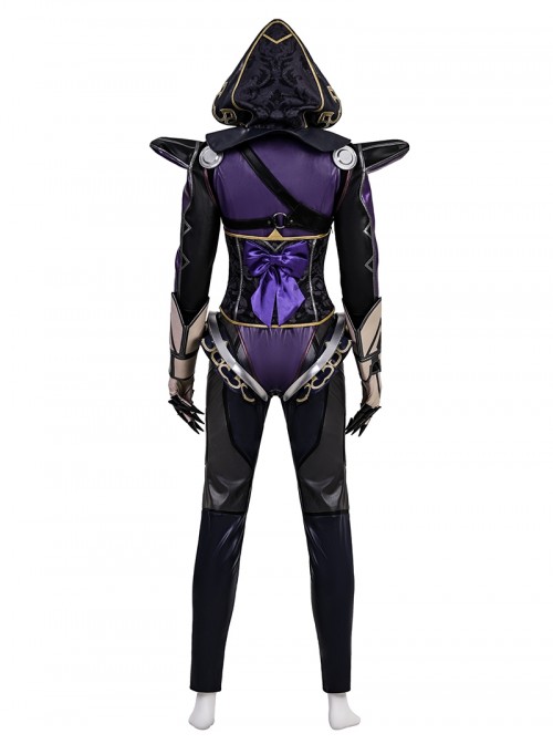 Game Apex Legends Ash Lethal Entanglement Halloween Cosplay Costume Set