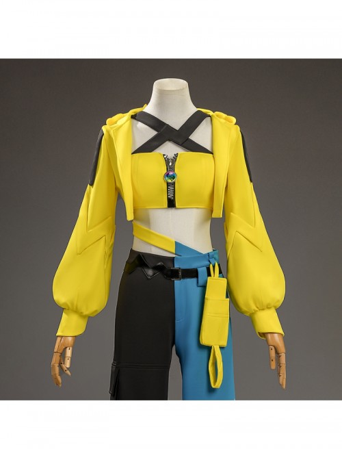 Game Pokemon Legends Z-A Canari Halloween Cosplay Costume Set