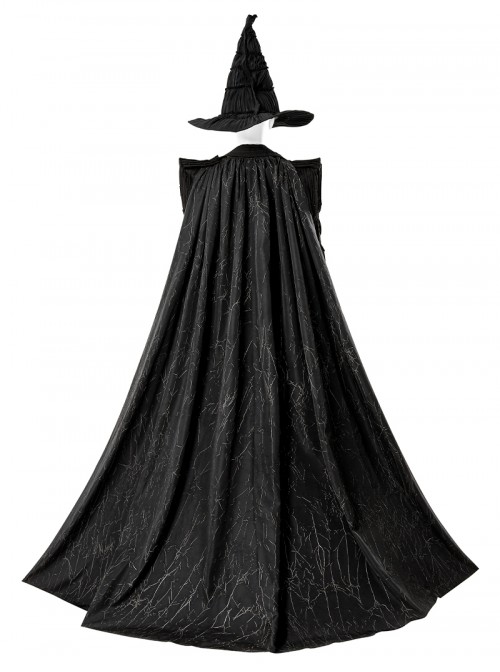 Movie Wicked Elphaba Halloween Cosplay Costume Set Without Shoes