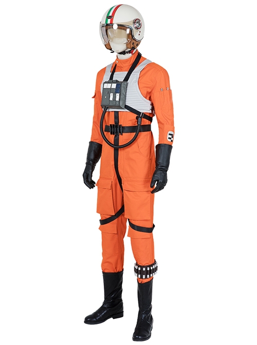 Star Wars Squadrons Fighter Flight Suit Halloween Cosplay Costume Set ...