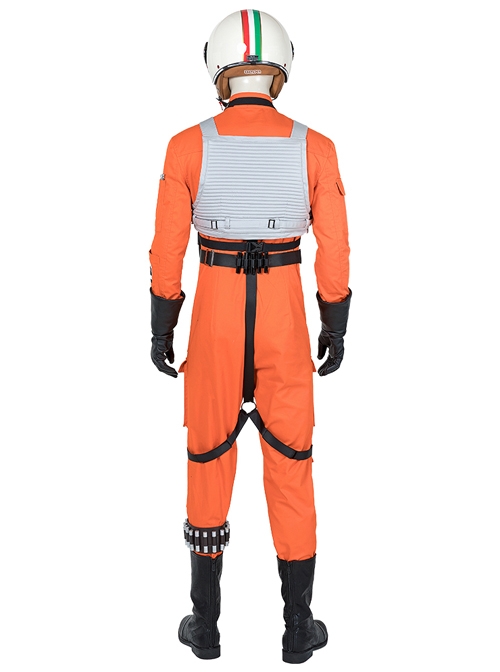 Star Wars Squadrons Fighter Flight Suit Halloween Cosplay Costume Set ...