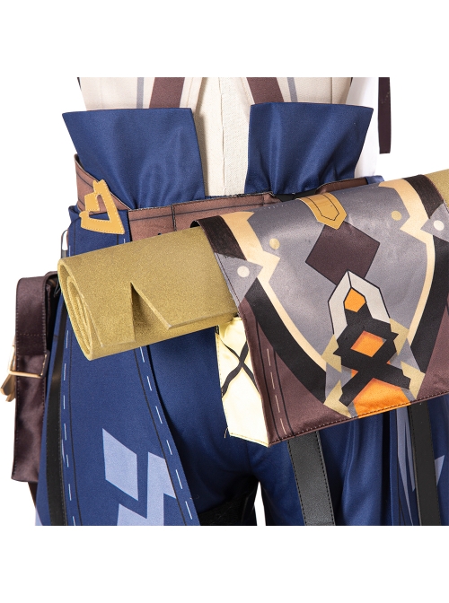 Genshin Impact Bennett Halloween Game Cosplay Costume Full Set Without ...