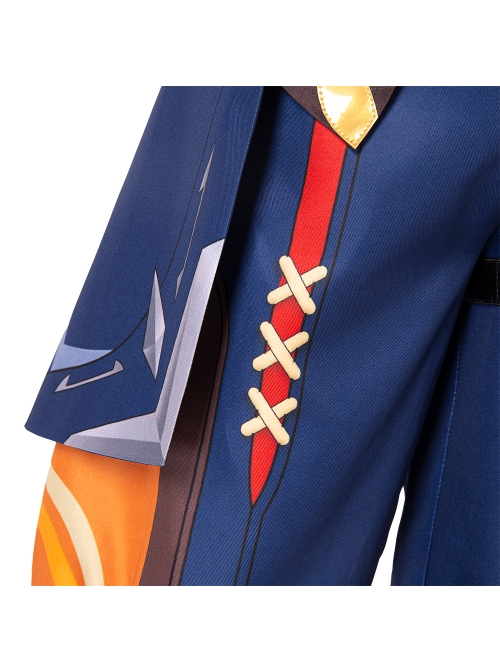 Genshin Impact Bennett Halloween Game Cosplay Costume Full Set Without ...
