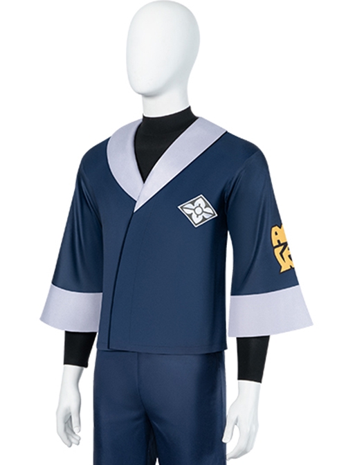 Game Pokemon Legends Arceus Rei Halloween Cosplay Costume Blue ...
