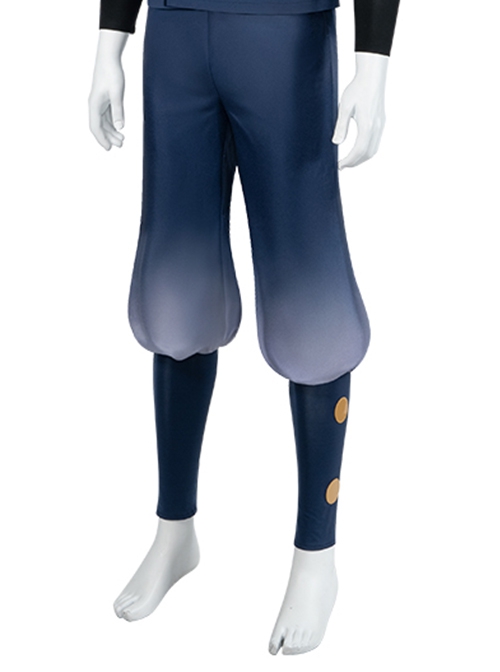 Game Pokemon Legends Arceus Rei Halloween Cosplay Costume Blue Pants ...