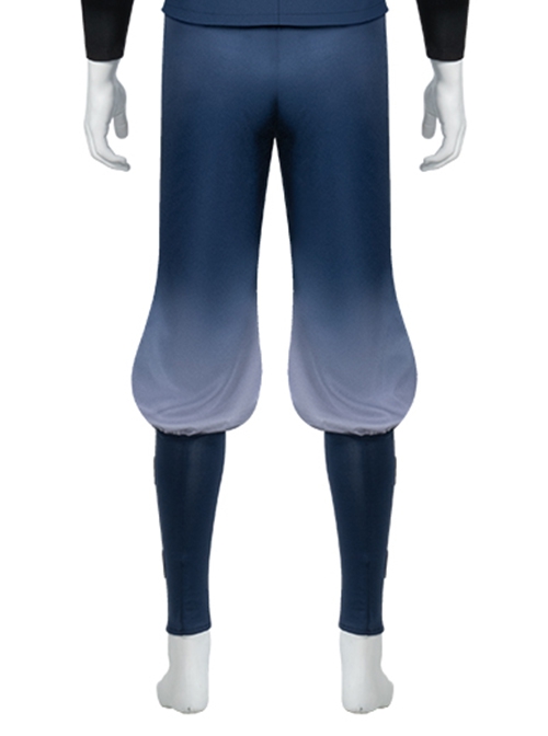 Game Pokemon Legends Arceus Rei Halloween Cosplay Costume Blue Pants ...