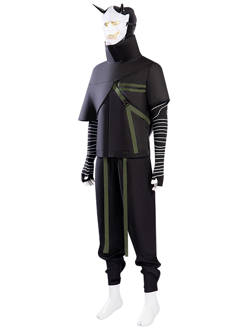 Game Ghostwire Tokyo Hannya Outfit Halloween Cosplay Costume Full Set ...