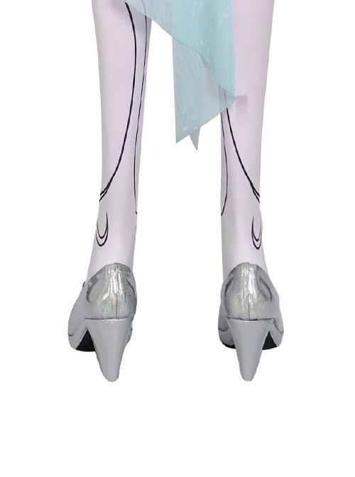 Game Naraka Bladepoint Justina Gu Outfit Glacial Cascade Halloween ...