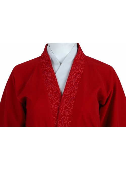 Mulan Red Battle Suit Halloween Cosplay Costume Red Outerwear - Magic ...