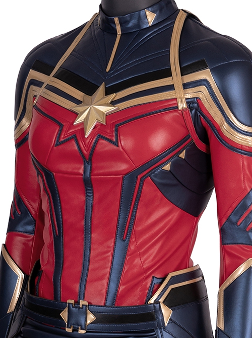 The Avengers 4 Endgame Captain Marvel Carol Danvers Halloween Cosplay ...