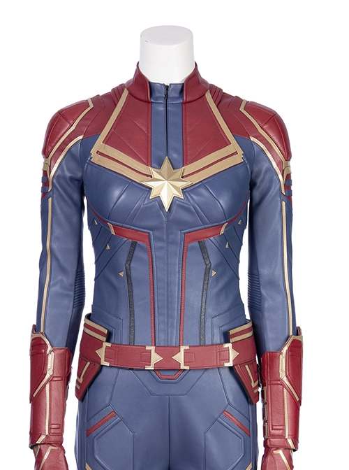 Captain Marvel Carol Danvers Movie Poster Version Halloween Cosplay ...