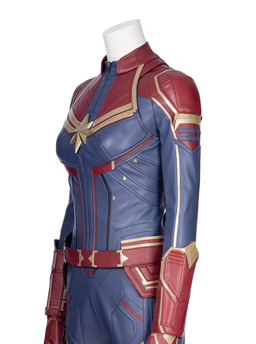 Captain Marvel Carol Danvers Movie Poster Version Halloween Cosplay ...