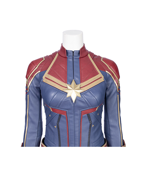 Captain Marvel Carol Danvers Movie Poster Version Halloween Cosplay ...