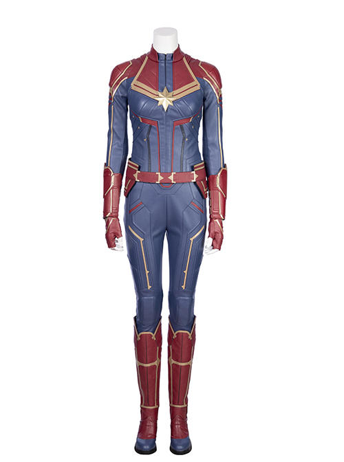 Captain Marvel Carol Danvers Movie Poster Version Halloween Cosplay ...