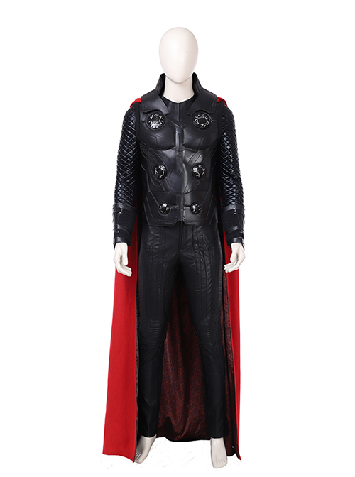 Avengers Infinity War Thor Thor Odinson Battle Suit Halloween Cosplay ...