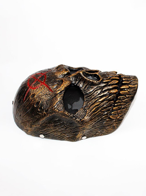 Resident Evil Horror Skull Halloween Haunted House Masquerade Adult ...