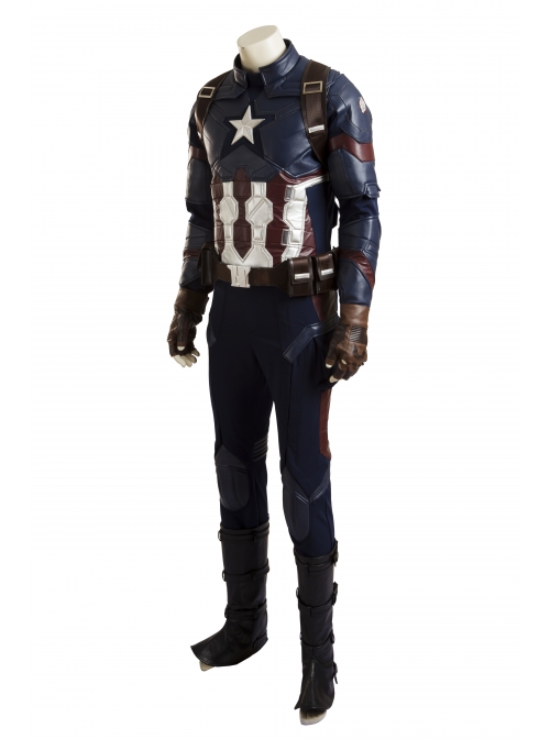 Captain America Civil War Captain America Cosplay Costume Upgraded ...