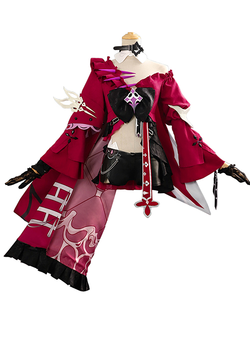 Game Honkai Impact 3 Thelema Halloween Cosplay Costume Full Set - Magic ...