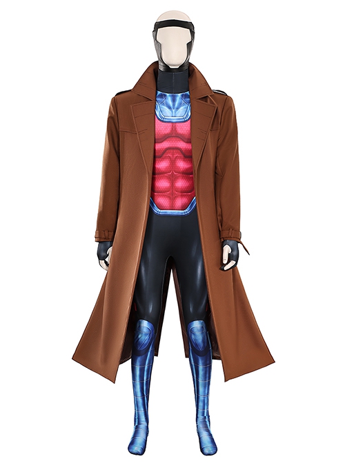 X-MEN 97 Gambit Remy Etienne LeBeau Bodysuit Halloween Cosplay Costume ...