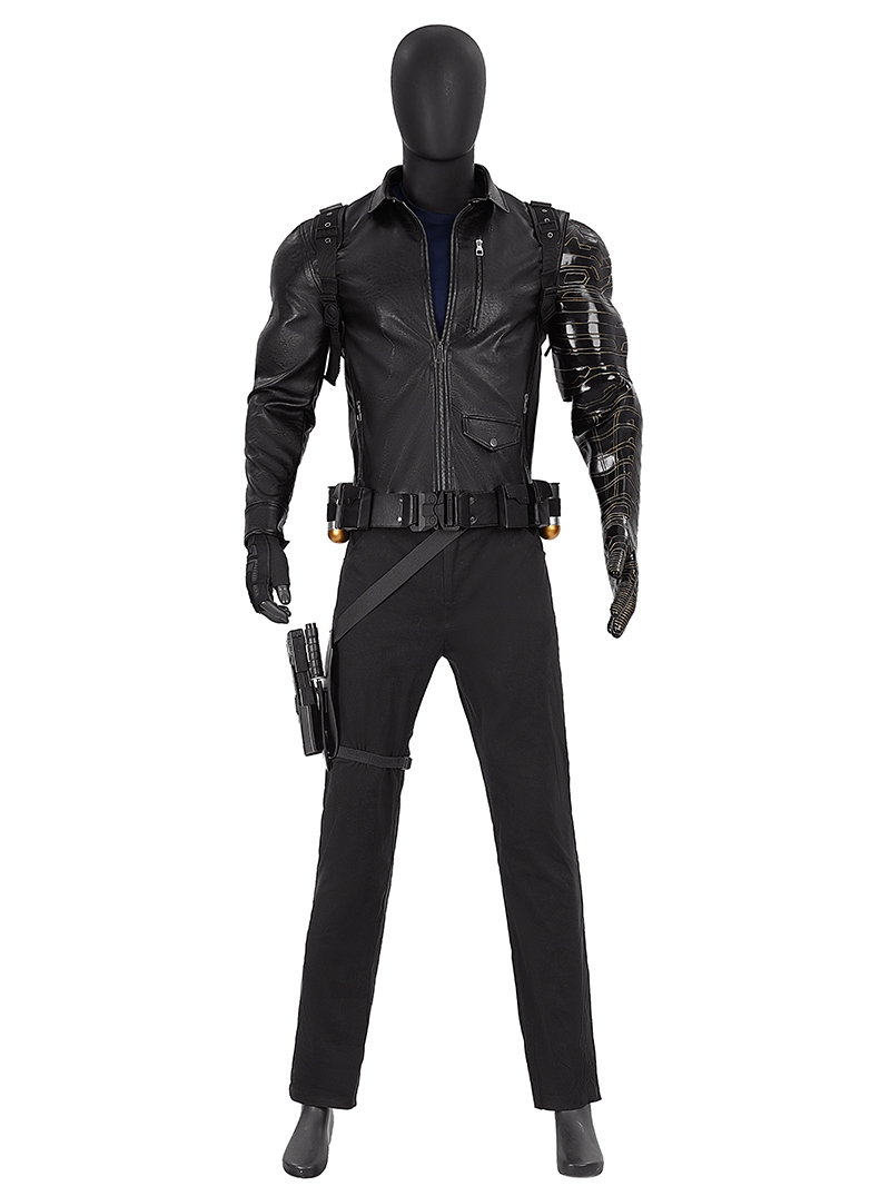Movie Thunderbolts Winter Soldier James Barnes Bucky Halloween Cosplay ...