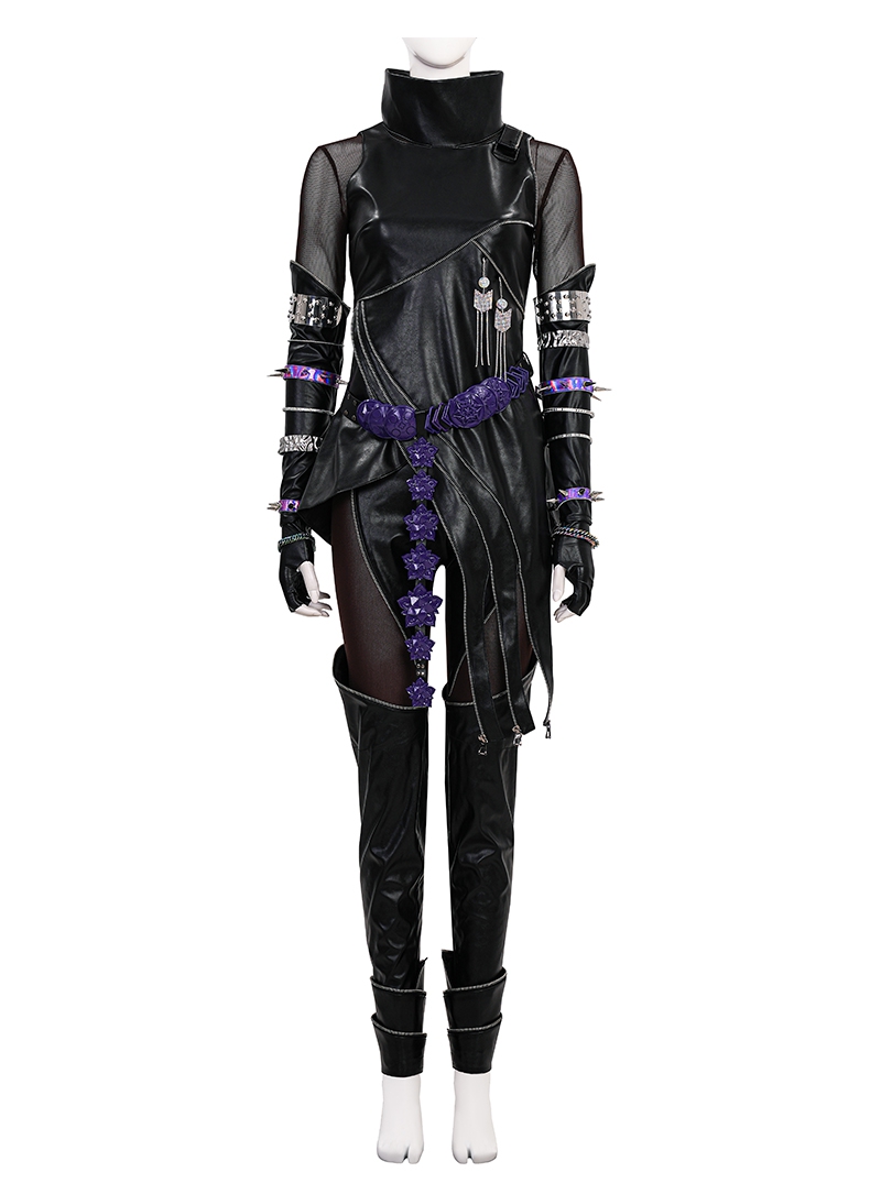 Animated Movie KPop Demon Hunters Mira Leather Jacket Halloween Cosplay ...