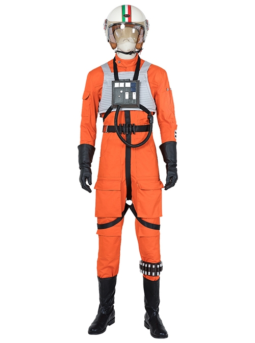 Star Wars Squadrons Fighter Flight Suit Halloween Cosplay Costume Set ...
