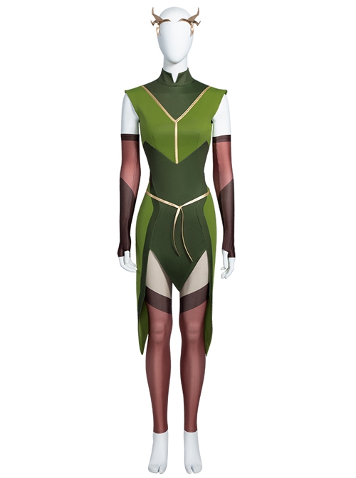 The Legend Of Vox Machina Keyleth Halloween Cosplay Costume Full Set ...