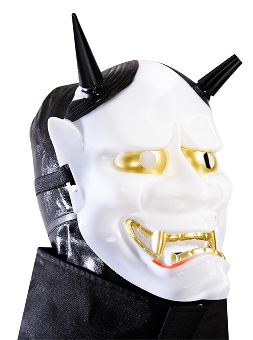 Game Ghostwire Tokyo Hannya Outfit Halloween Cosplay Accessories White ...